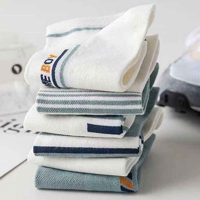 POOM | Everyday MAN 단목 양말 6켤례 혼합 CH086