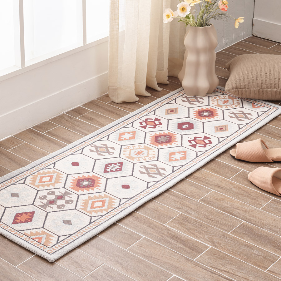 POOM | 칼로스 사계절 자카드 주방매트 팝컬러 50x150