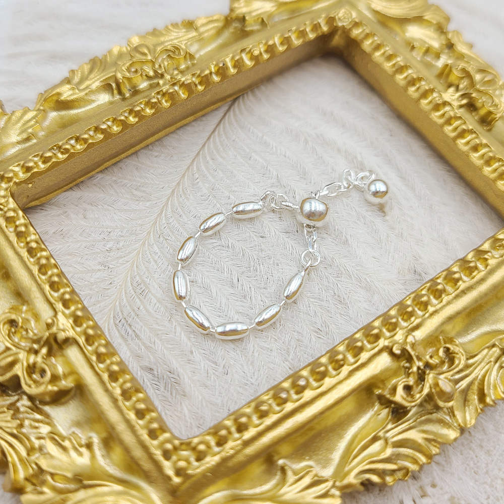 POOM | 루즈 심플 체인 레이어드 실버링 925 은반지 6종