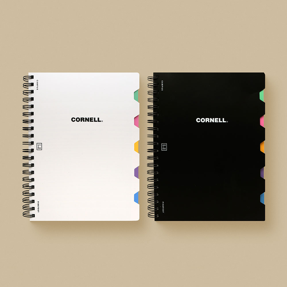 POOM | 핑크풋 8000 캠퍼스 코넬 PP 인덱스 노트