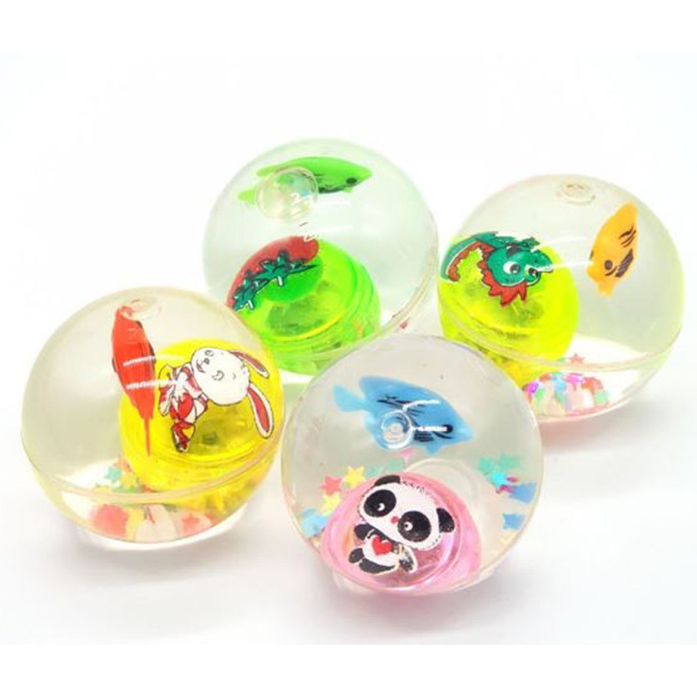 POOM | LED 물고기 불빛 탱탱볼 얌체공 플래싱 워터볼