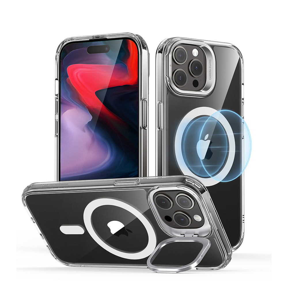 POOM | ESR 아이폰15 Pro 할로락 클래식 킥스탠드 케이스