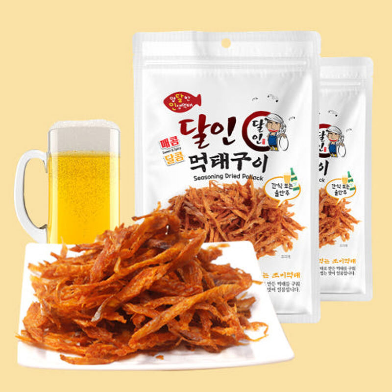 POOM | [달인먹태] 맵달한 인생먹태 달인먹태구이 40g