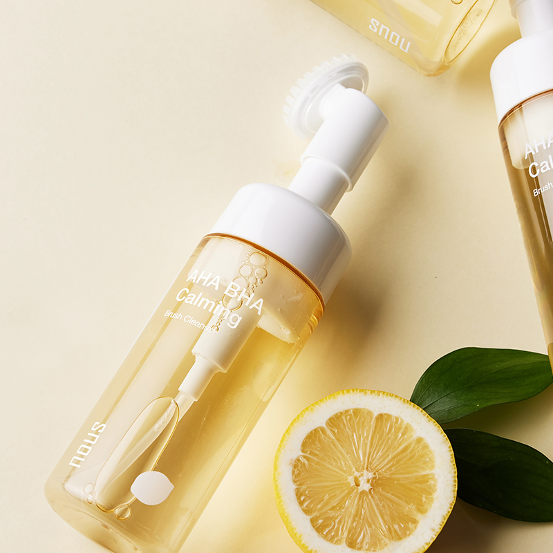 POOM | 스노우레몬 아하바하카밍 브러쉬 폼클렌징 150ml