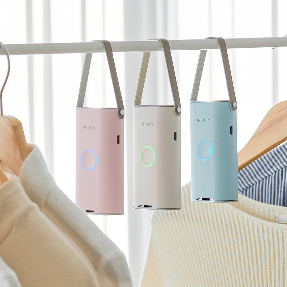 POOM | 아이리버 에어프레시 의류관리기 옷장 냄새 제거