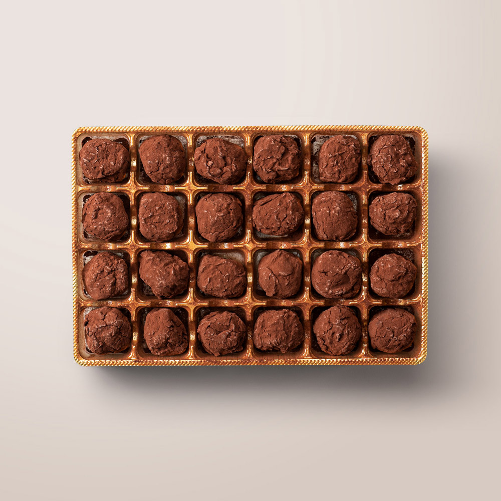 POOM | 수제 초코 파베 찹쌀 떡 480g(24구)