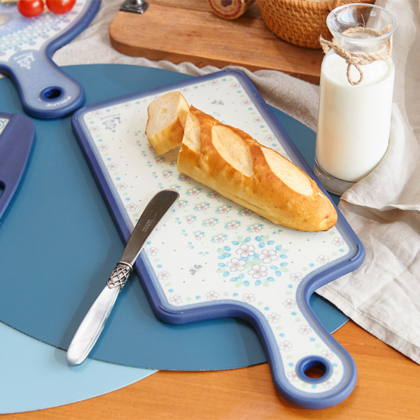 POOM | [파뷔에]슐레지엔 항균양면 대+라운드 도마 2P SET