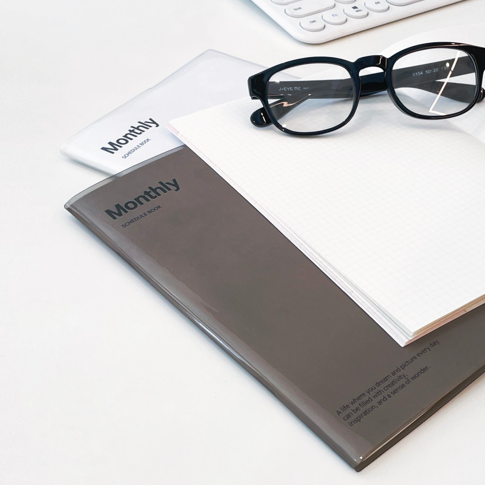 POOM | [잼스튜디오] A5 먼슬리 플래너 (만년형)