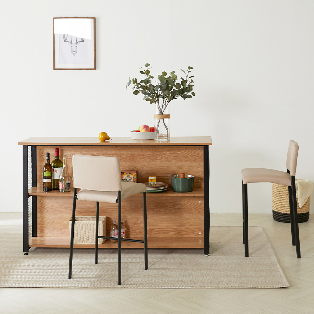 POOM | TS홈바 테이블 1200 철제 아일랜드식탁