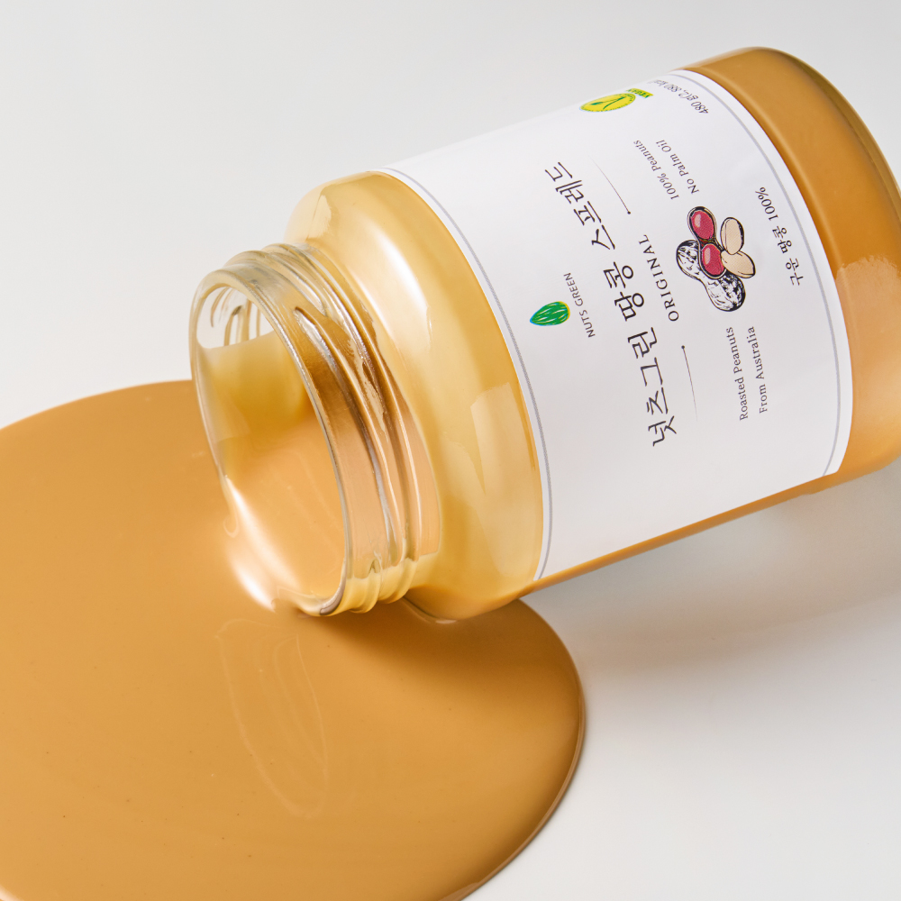 POOM | 넛츠그린 대용량 땅콩 스프레드 2종 480g