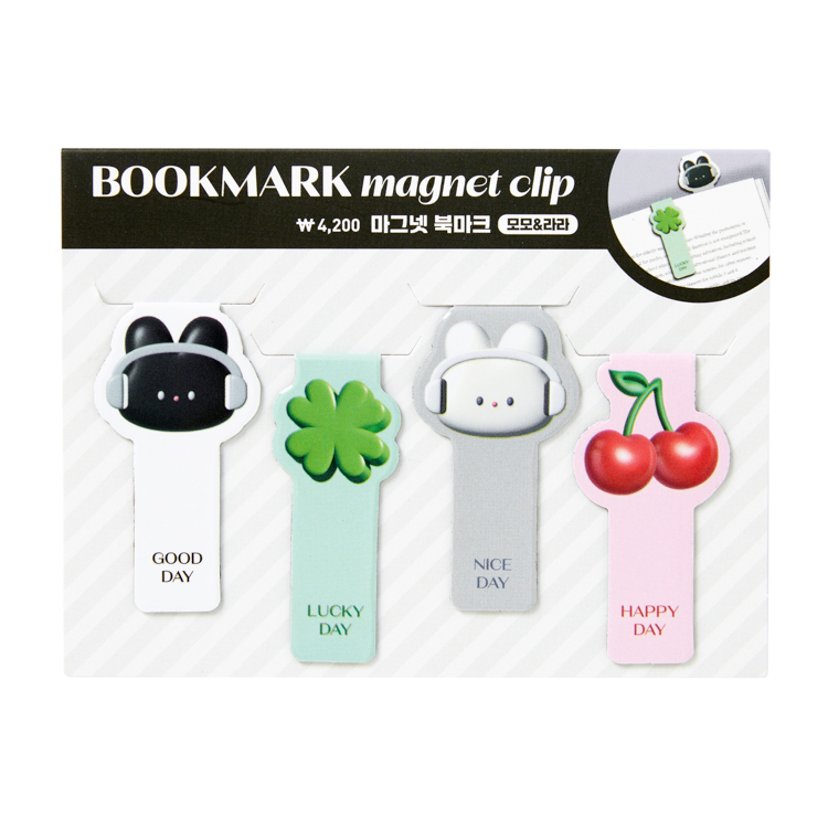 POOM | 북마크마그넷 모모&라라 (16013066)