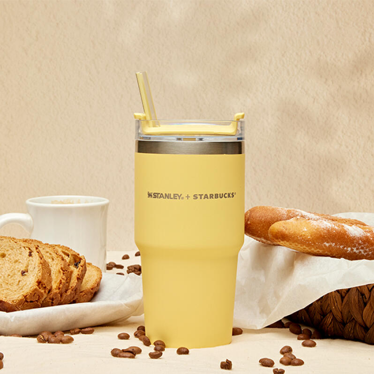 POOM | 스탠리x스타벅스 DT켄처 옐로우 텀블러 591ml