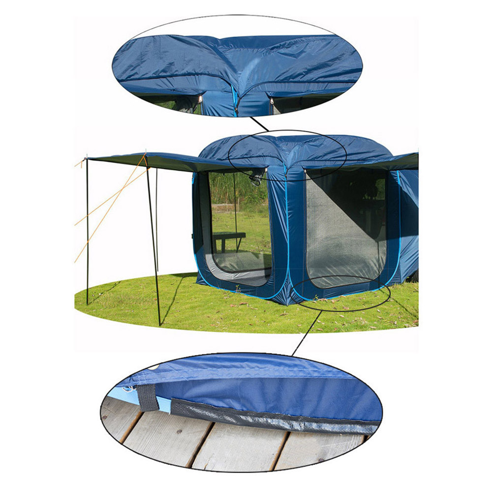 POOM | SUV 셀터 오토 캠핑 차박 텐트(블루)