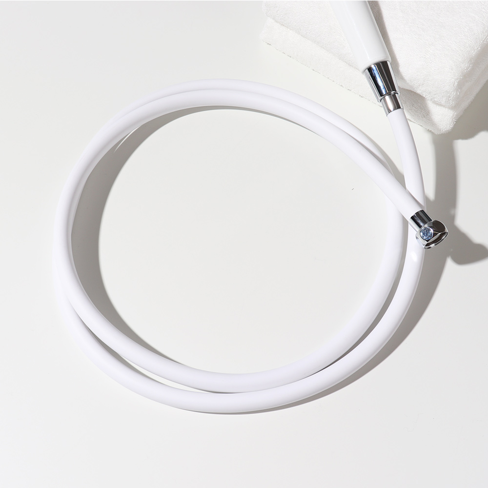 POOM | 아쿠아듀오 PVC 항균 잔수배출 샤워호스 2M