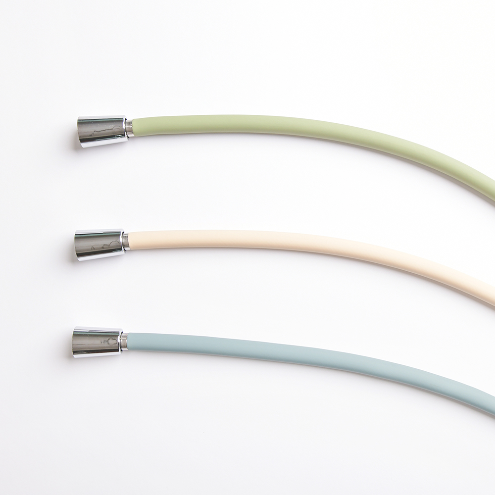 POOM | 아쿠아듀오 PVC 항균 잔수배출 샤워호스 2M