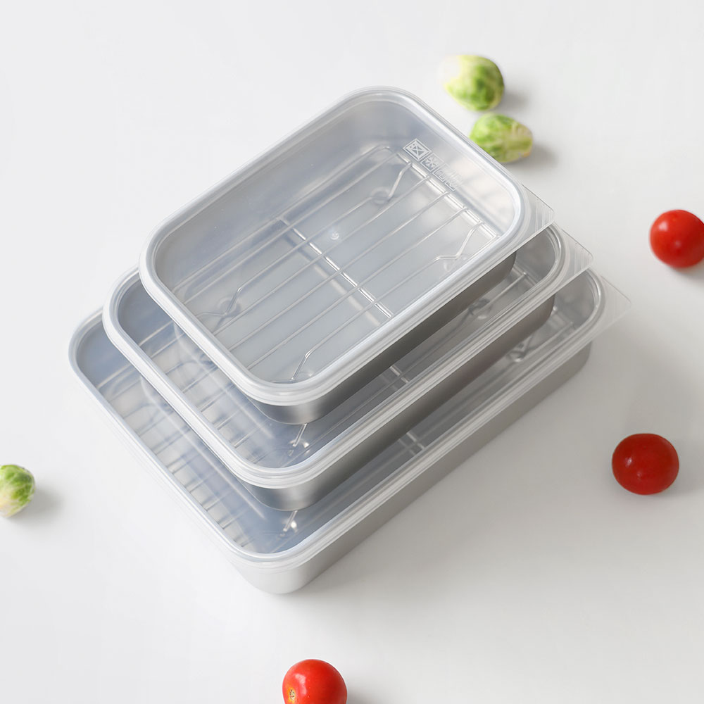 POOM | 올스텐 멀티 밧드 트레이 뚜껑 3P세트 (1호+2호+3호)