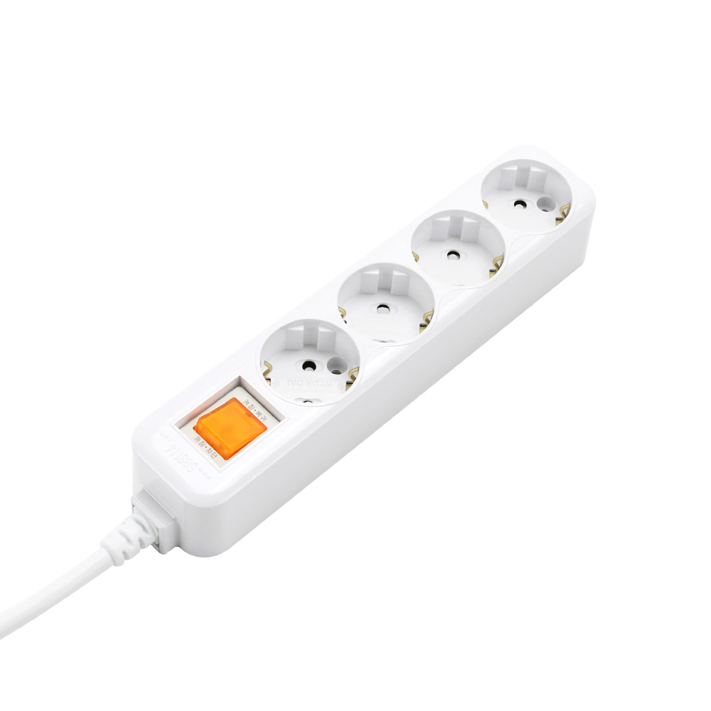 POOM | 통합 절전 과부하차단 멀티탭 4구 1.5M