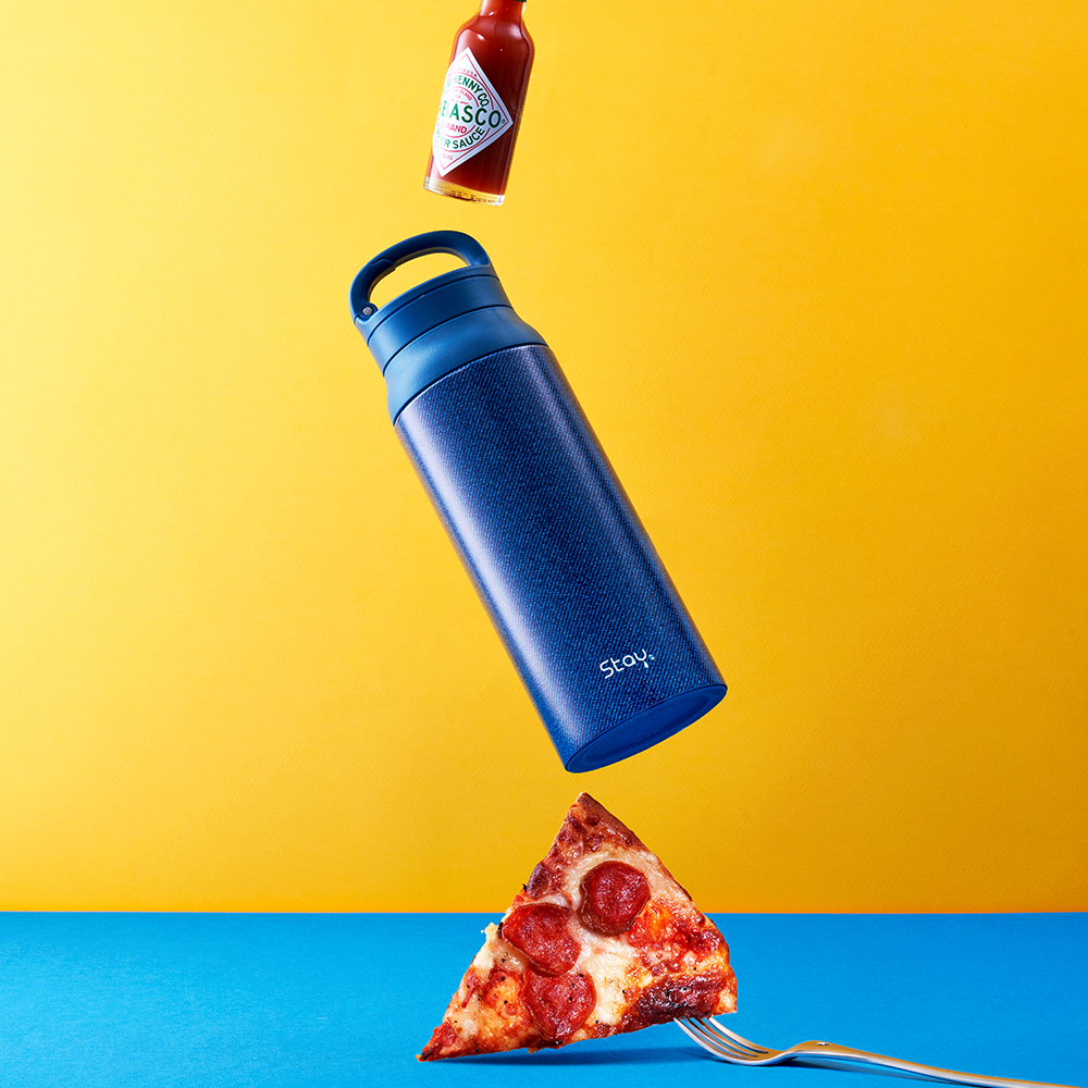 POOM | [스테이24] 2중밀폐 앤드링 텀블러 600ml_에디션데님