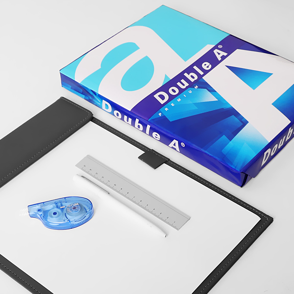 POOM | 더블에이 칼라프린트 프리미엄 A4 복사인쇄용지 250매