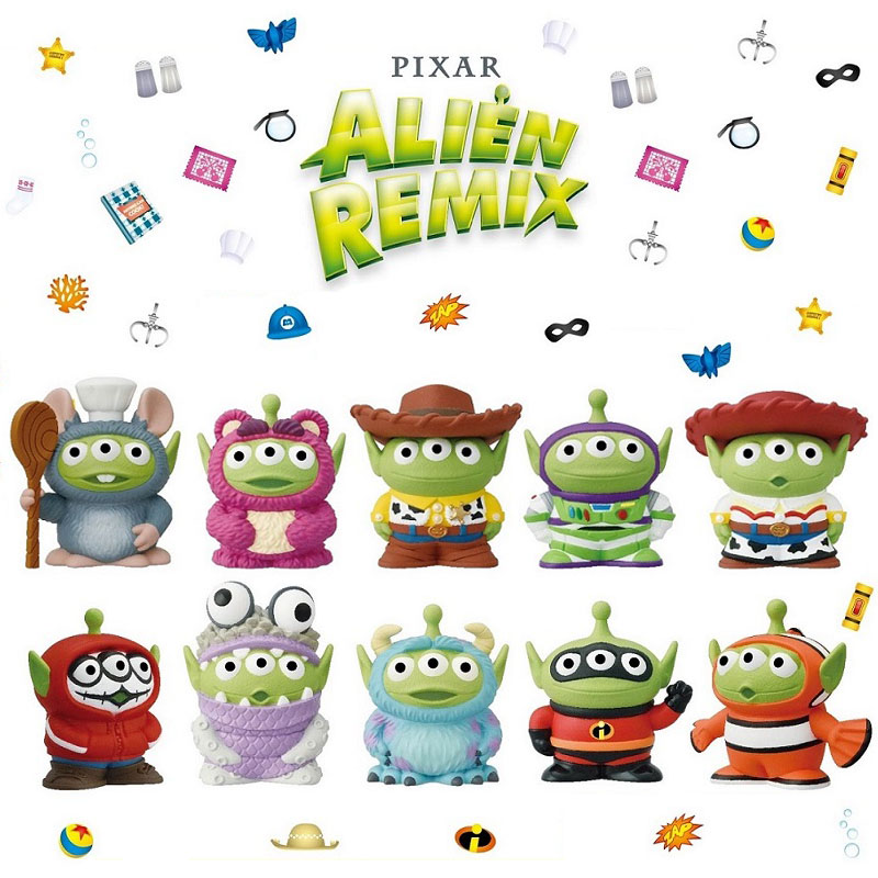 POOM | 마스코트 랜덤 피규어 알린 리믹스(세트)