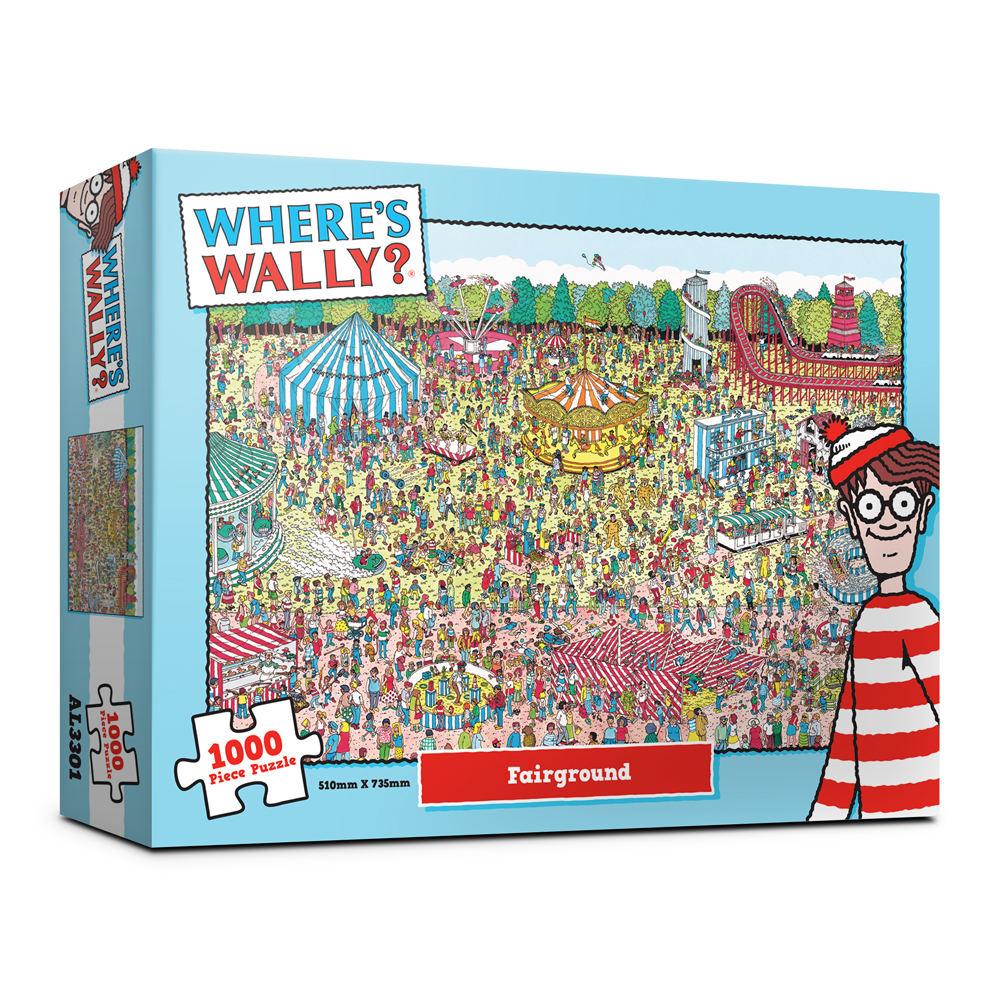 POOM | 1000피스 월리를 찾아라 놀이공원 직소퍼즐 AL3301