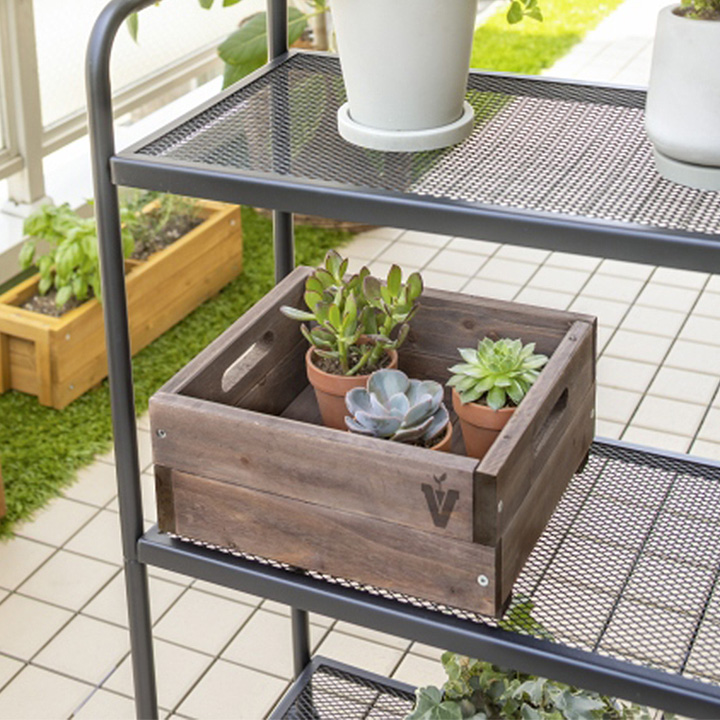 POOM | 베지테라스 컨테이너 브라운