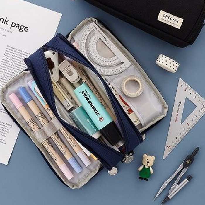 POOM | 대용량 3단 필통 8color CH1949462