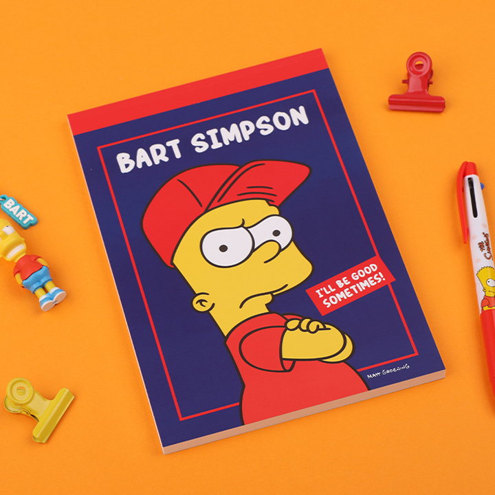 POOM | [희망노트] 심슨 A5 노트패드 60매 (3종 택1)