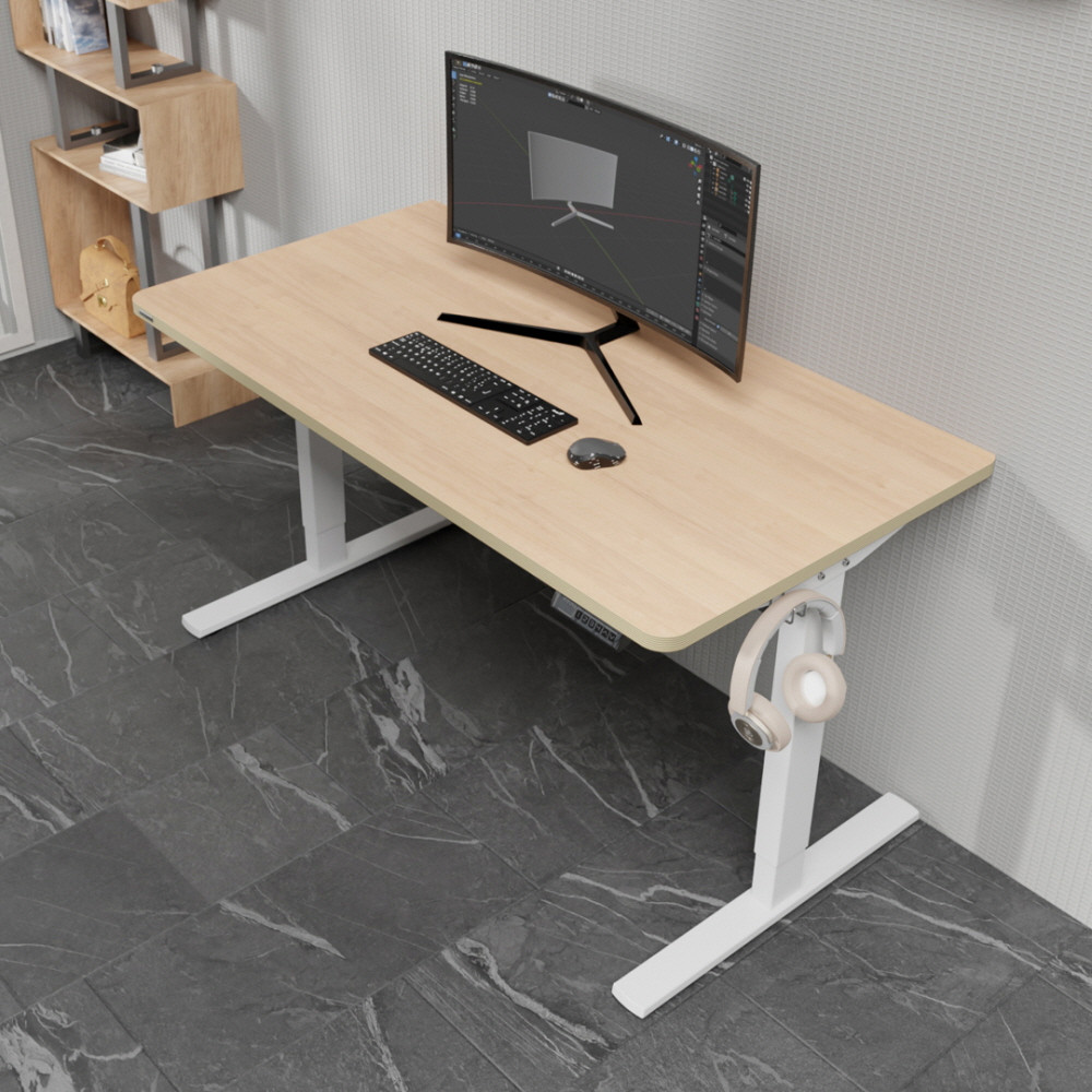 POOM | 핏쳐 E1 PLUS 전동식 모션 데스크 커스터마이징 1600