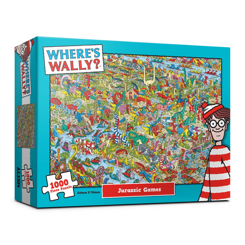 POOM | 1000피스 월리를 찾아라 쥬라기 게임 직소퍼즐 AL3304
