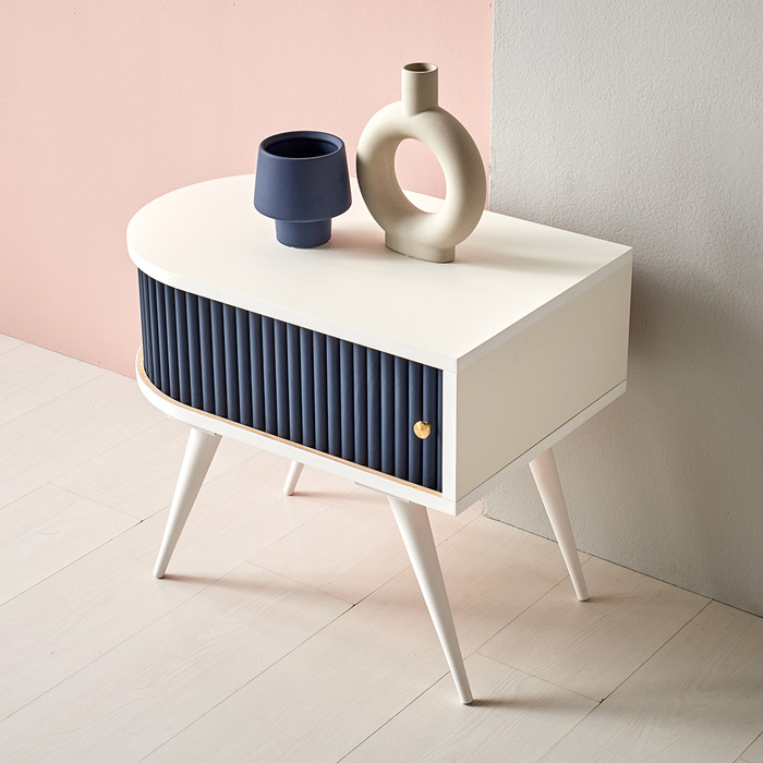 POOM | PR 템바보드 슬라이딩 원목 600 협탁