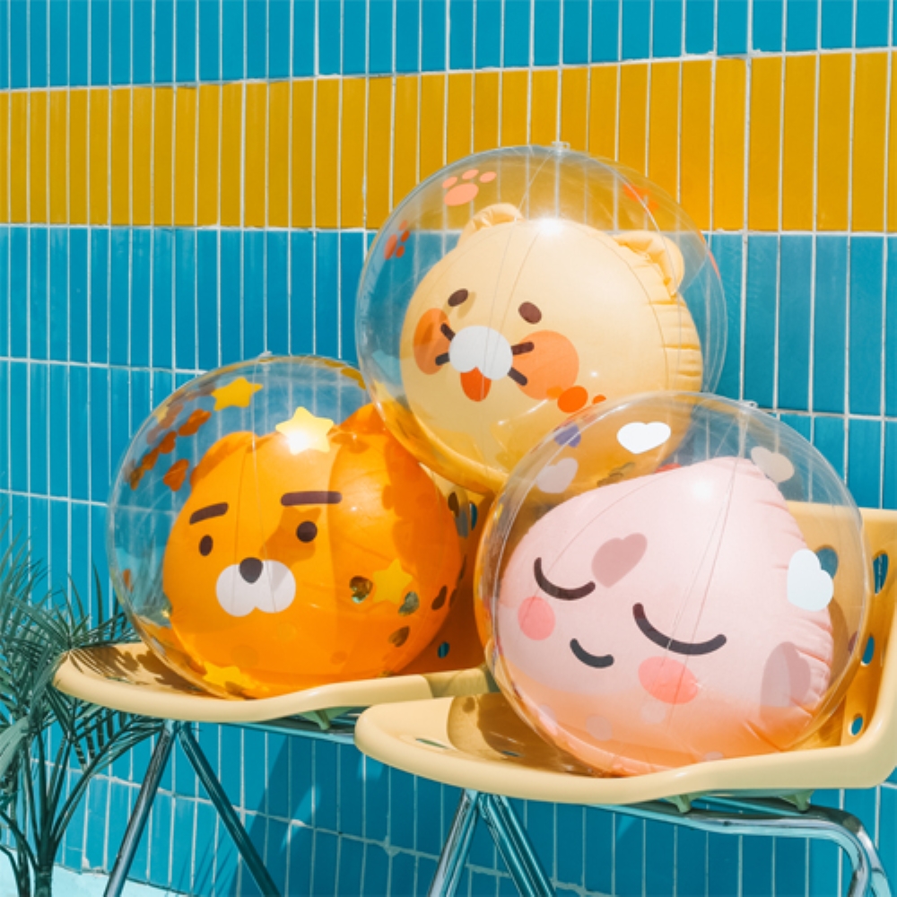 POOM | 카카오프렌즈 컨페티 비치볼 40cm (3종 택1)