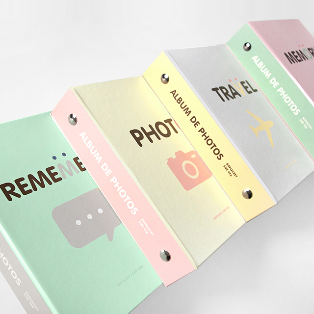 POOM | 심플 80 포켓 포토앨범 (사이즈 4x6)