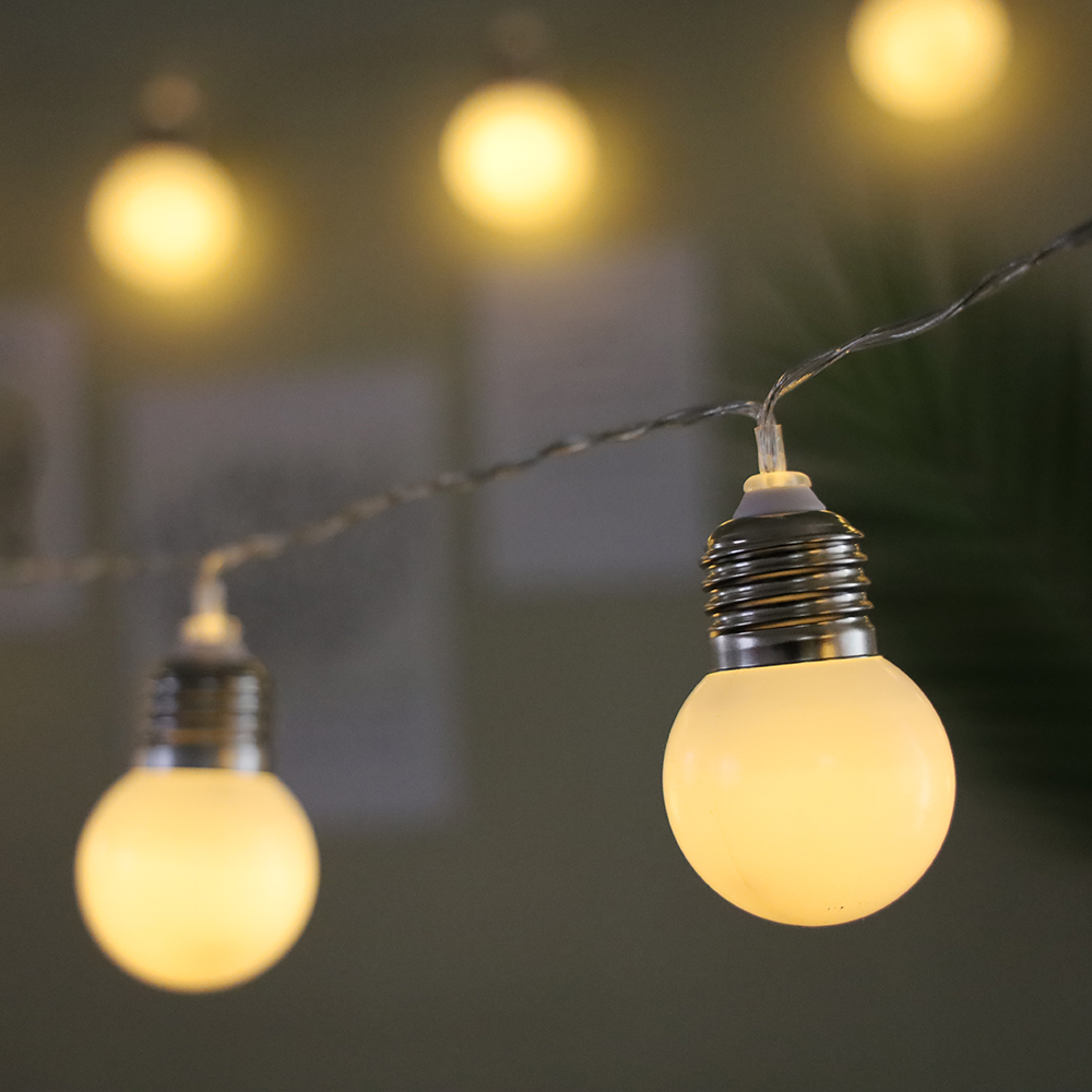 POOM | LED 대형 소켓 앵두전구 줄조명 30구