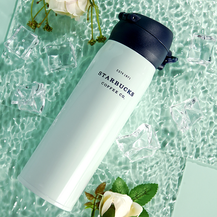 POOM | 스타벅스 SS 원터치 아쿠아 텀블러 500ml