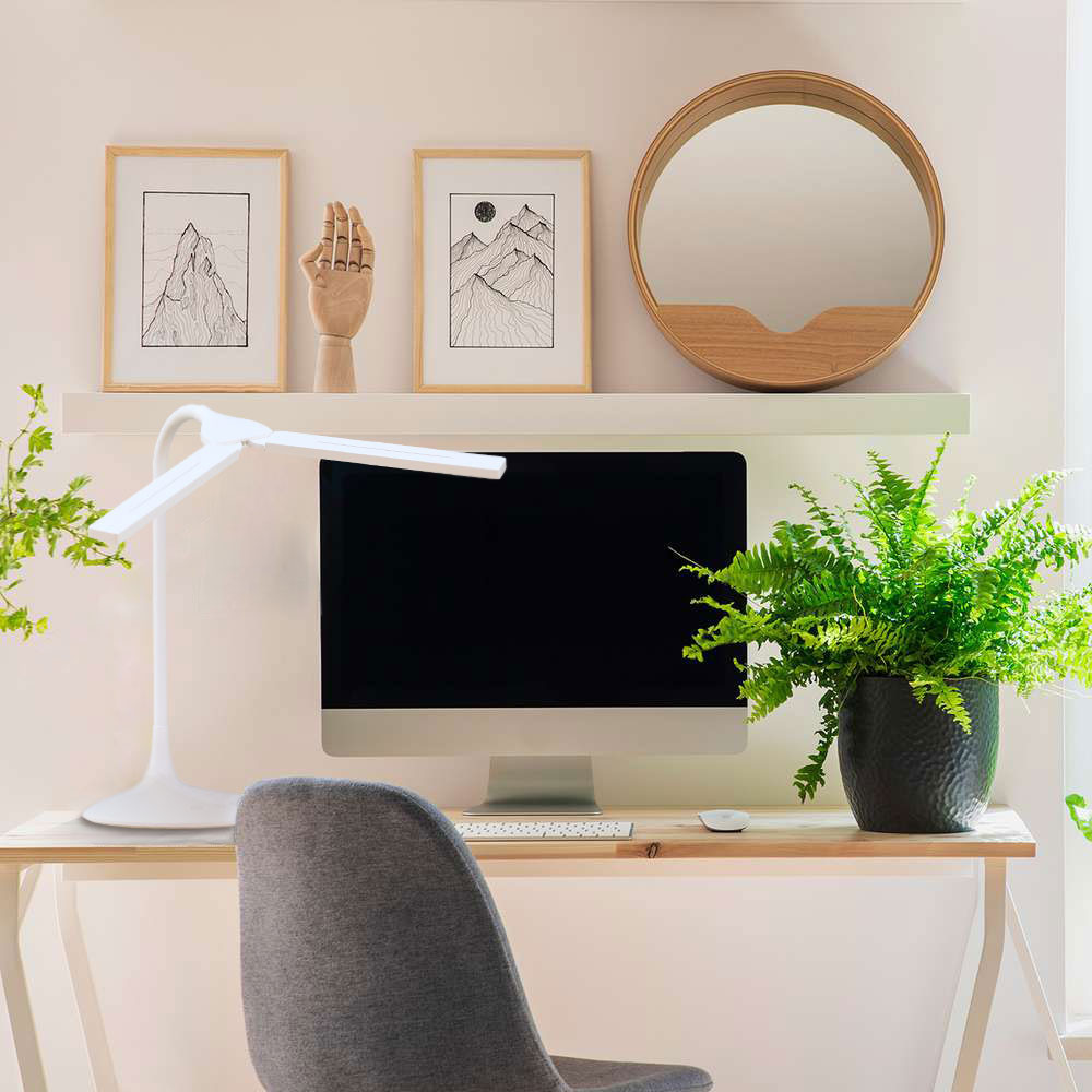 POOM | TWIN 와이드 LED 스탠드 학생용 데스크 스텐드
