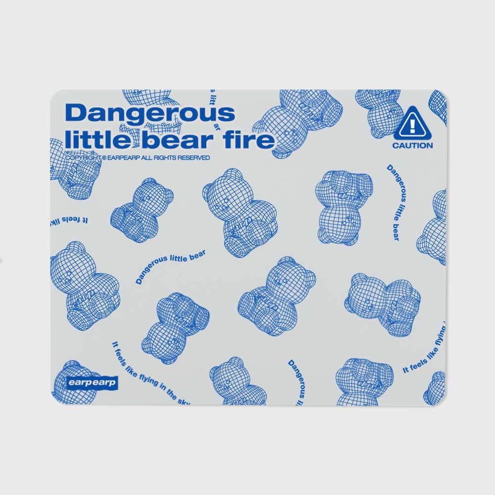 POOM | COVY GRID PATTERN-GREY(마우스패드)