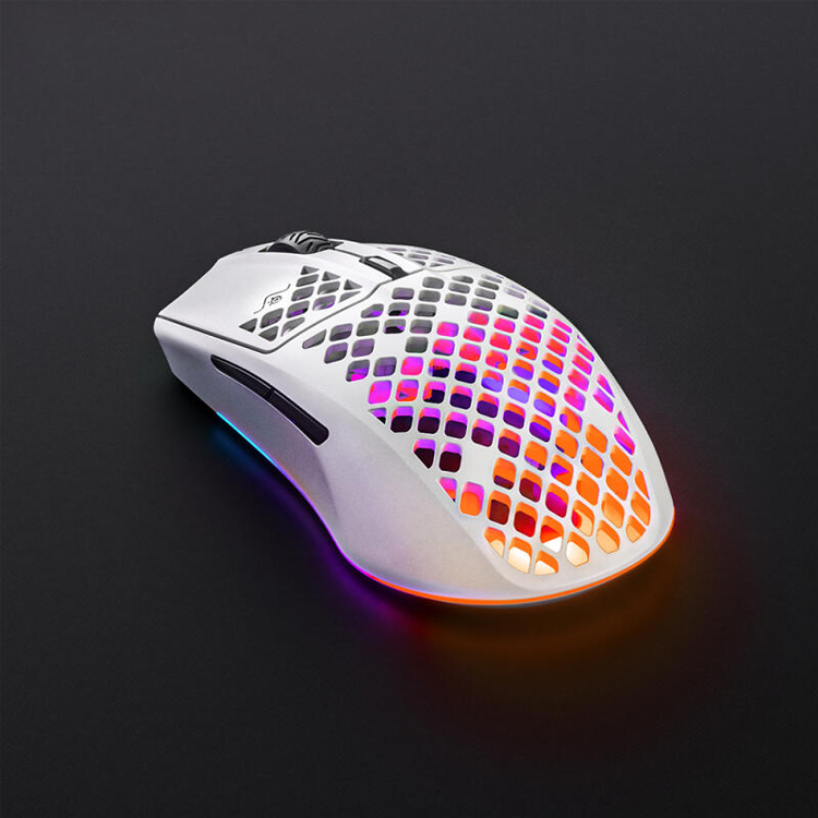 POOM | 스틸시리즈 Aerox 3 Wireless (2022) Snow 초경량 무선마우스