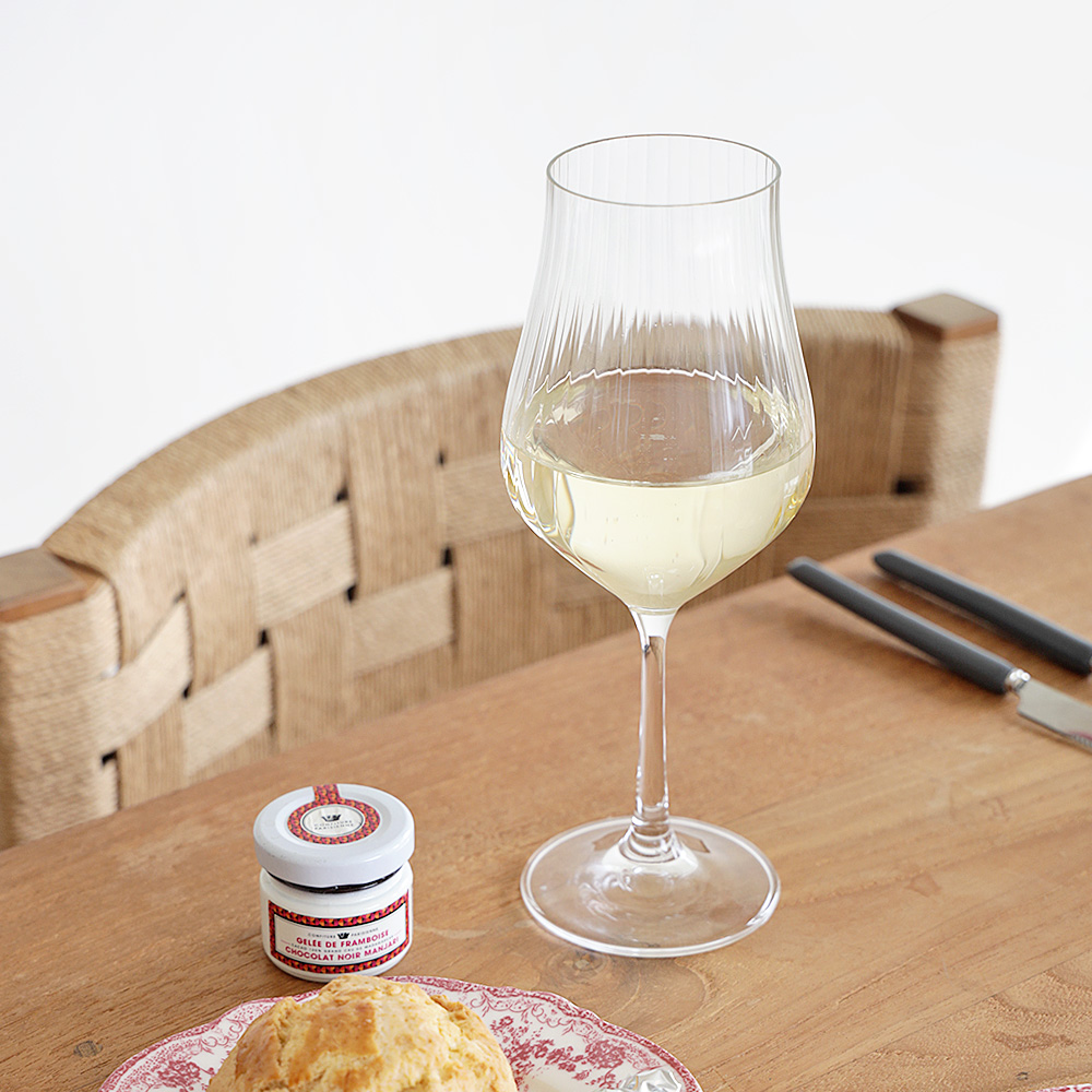 POOM | 보헤미아 플리츠 와인잔 350ml