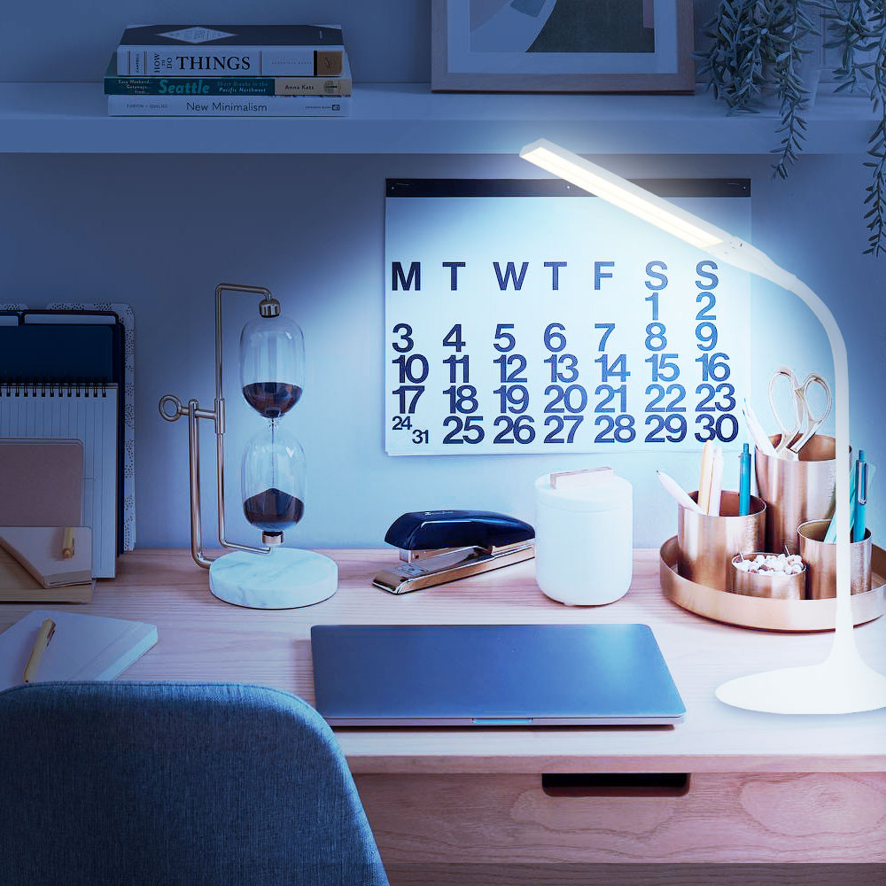 POOM | TWIN 와이드 LED 스탠드 학생용 데스크 스텐드