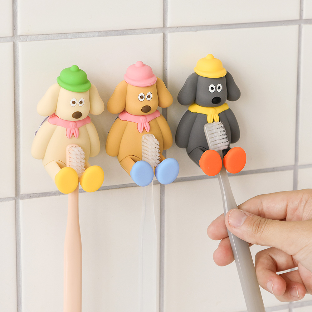 POOM | MonagustA 실리콘 칫솔걸이