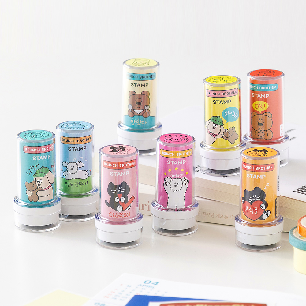 POOM | Brunch Brother 스탬프 ver.2