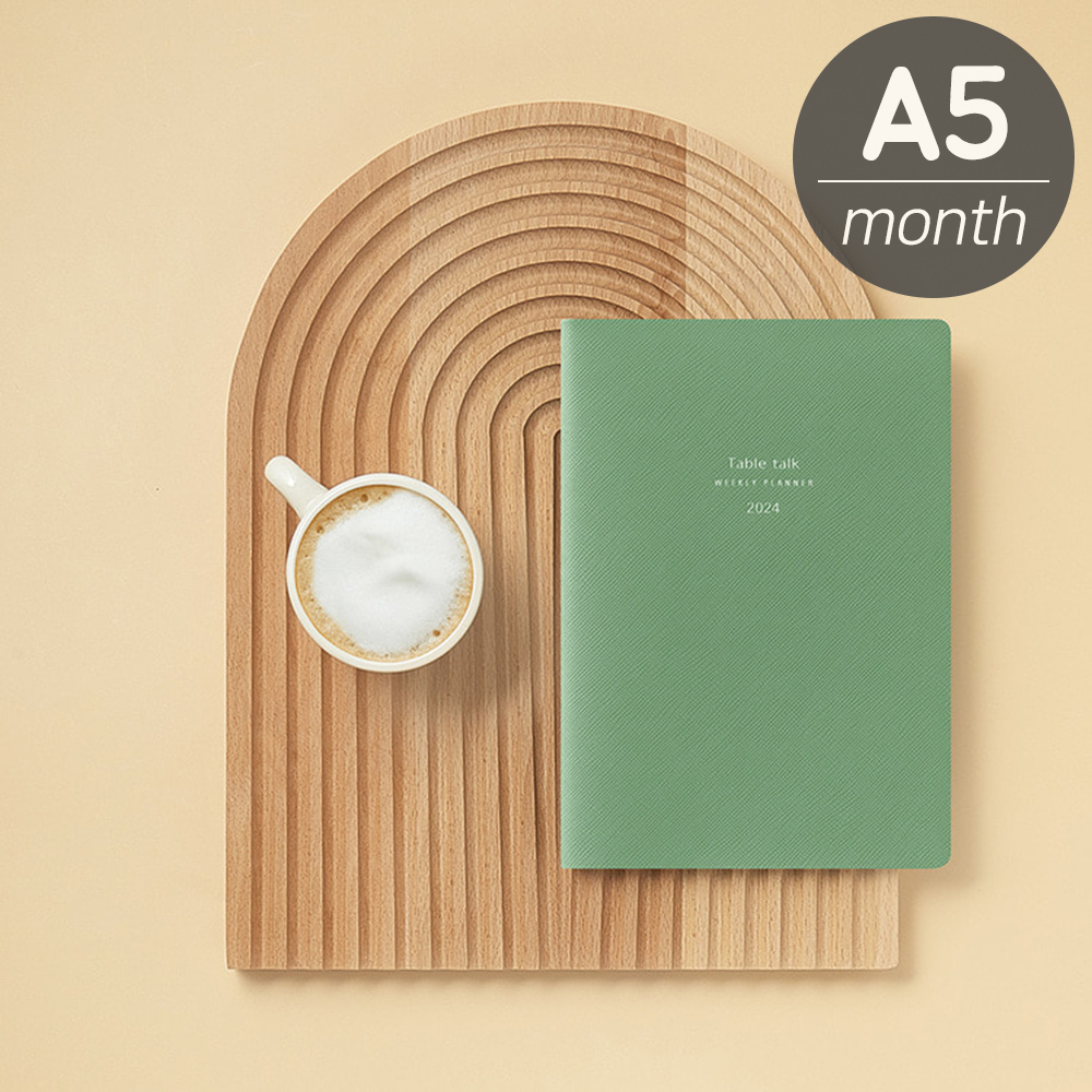 POOM | (2024 날짜형) 먼슬리 플래너 2024 A5_다이어리