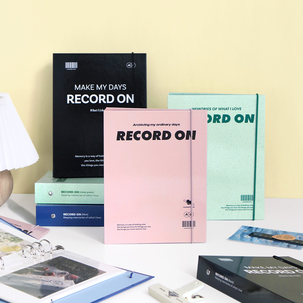 POOM | [아이코닉] 레코드온 6공 바인더 A5 포카 네컷앨범