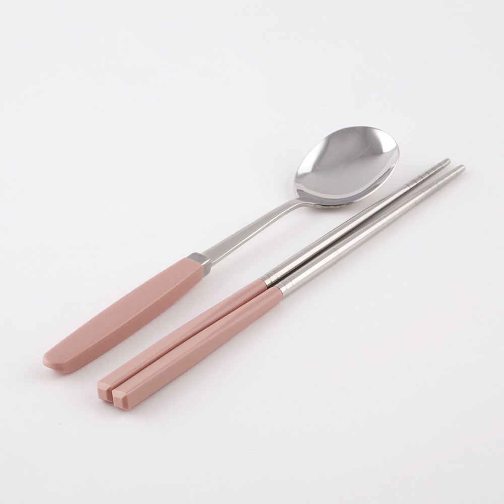 POOM | 소소모소 컬러 수저 4인 SET