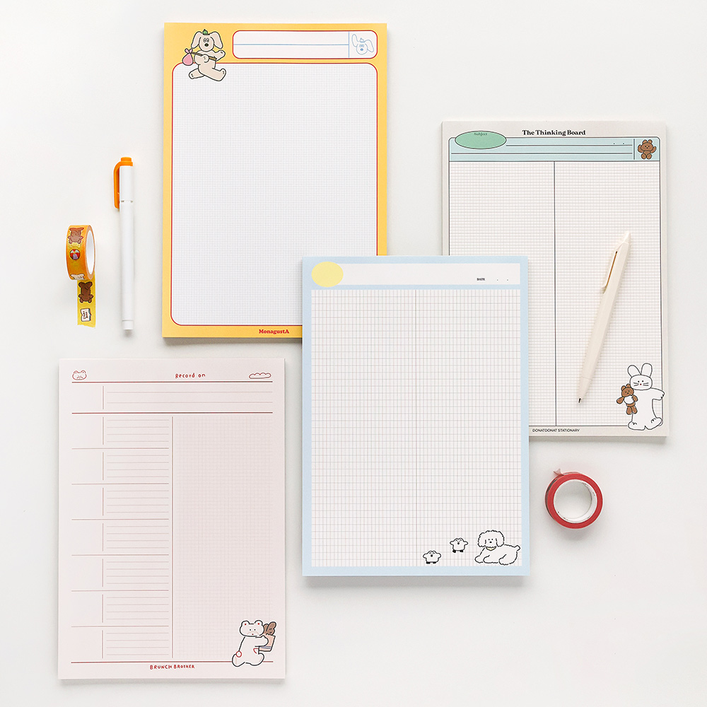 POOM | Romane B5 메모패드