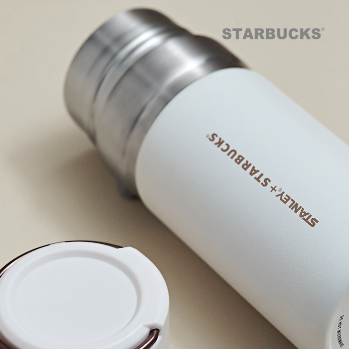 POOM | 스타벅스 SS 블랙앤골드 보온보냉 텀블러 500ml