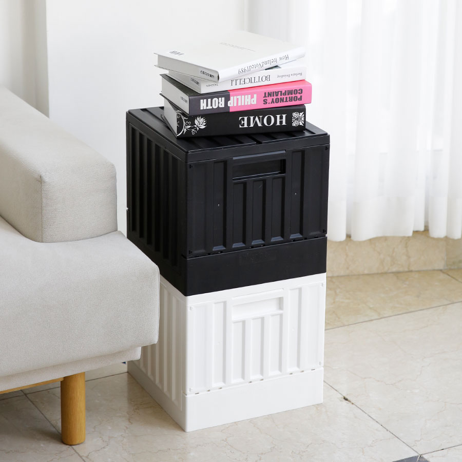 POOM | 플립 접이식 컨테이너 리빙박스 22L 1P