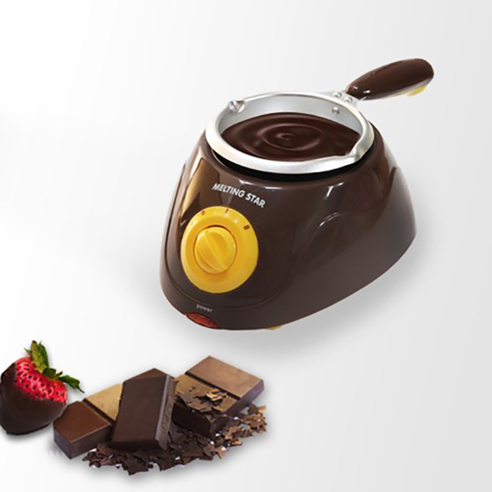 POOM | 에바 초콜릿중탕기 멜팅스타 1구 브라운 P-1000 BR