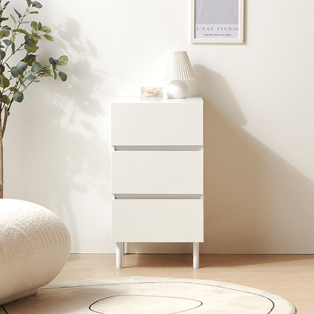 POOM | 3단서랍장 미니서랍장 협탁 40cm P0000QNL